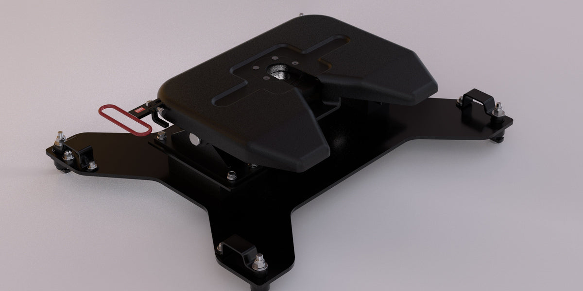 T10 Fifth Wheel Hitch with Mounting Kit for Dodge Ram 3500 PUCK System ...