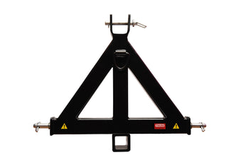 Heavy Duty 3 Point 2" Receiver Adapter Trailer Hitch Category 1 Tracto ...