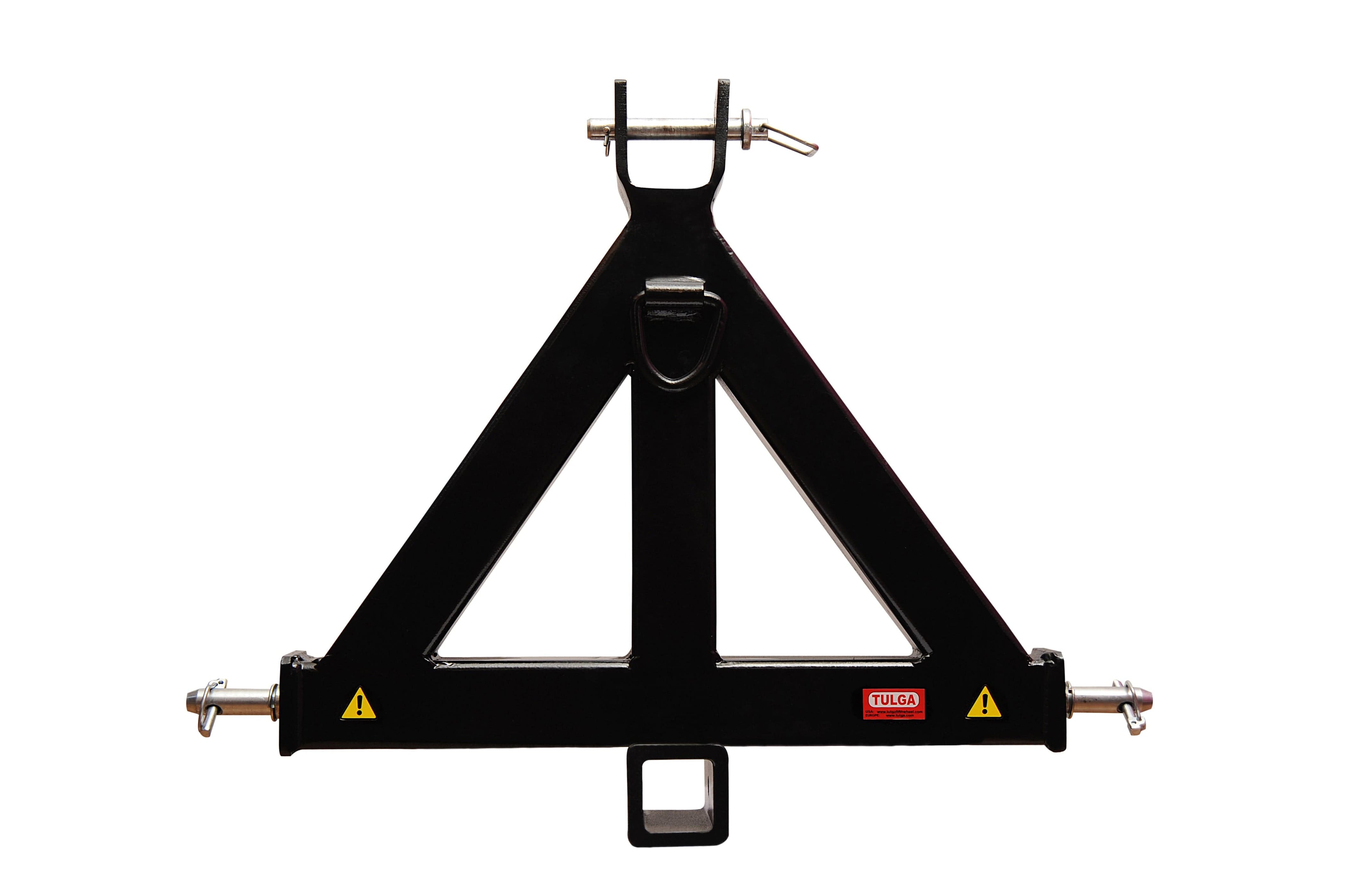 Heavy Duty 3 Point 2" Receiver Adapter Trailer Hitch Category 1 Tracto ...