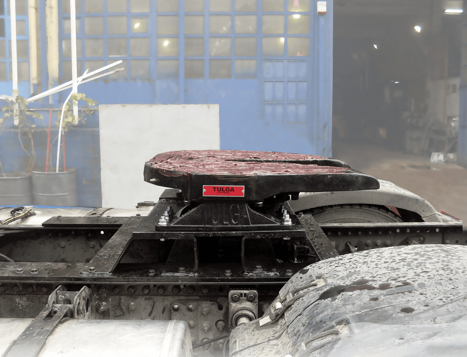 Fifth Wheel Hitch Plate for Semi Trucks, Semi 5th Wheel Hitch Plate ...